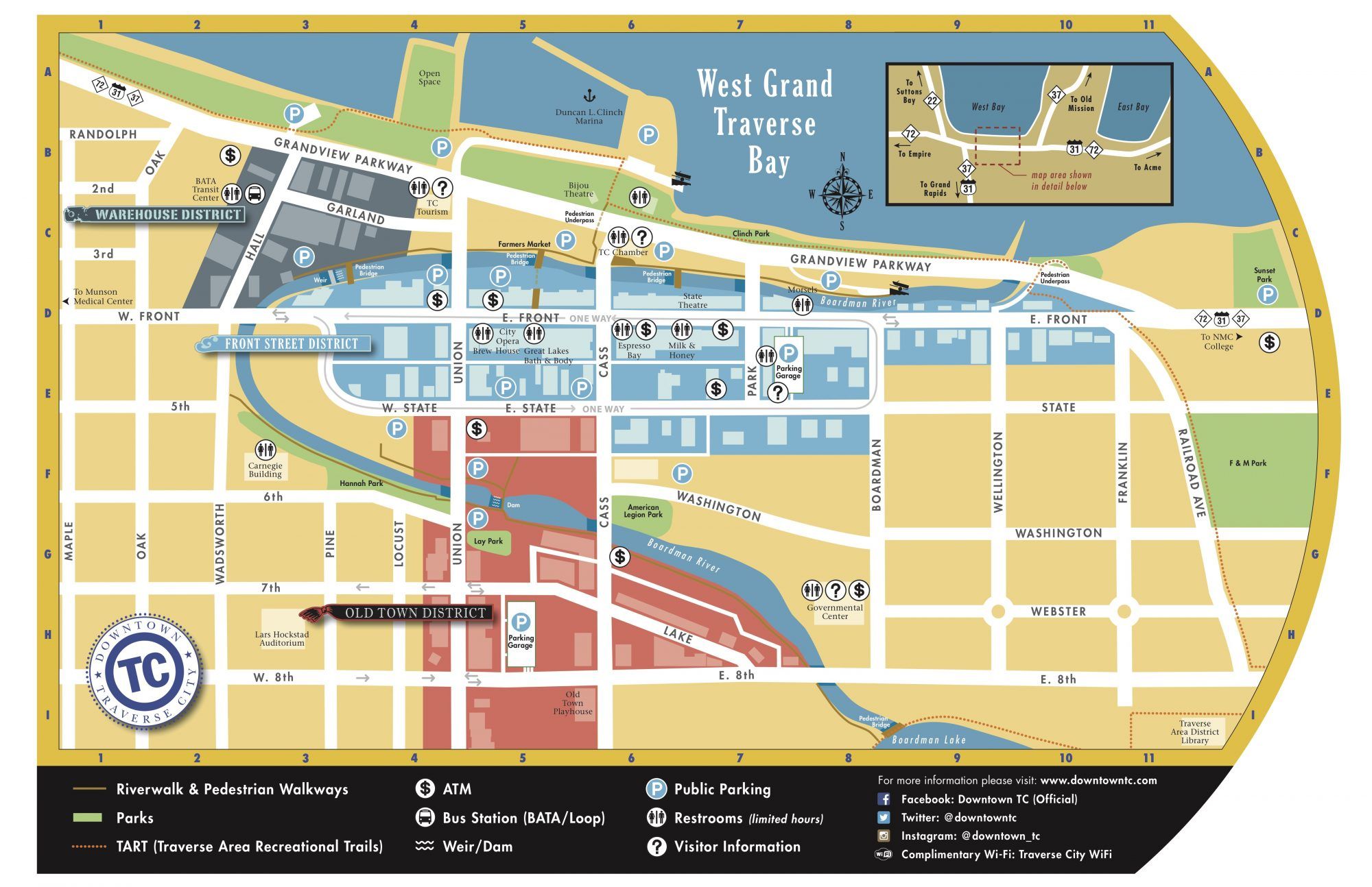 Map - Experience Downtown